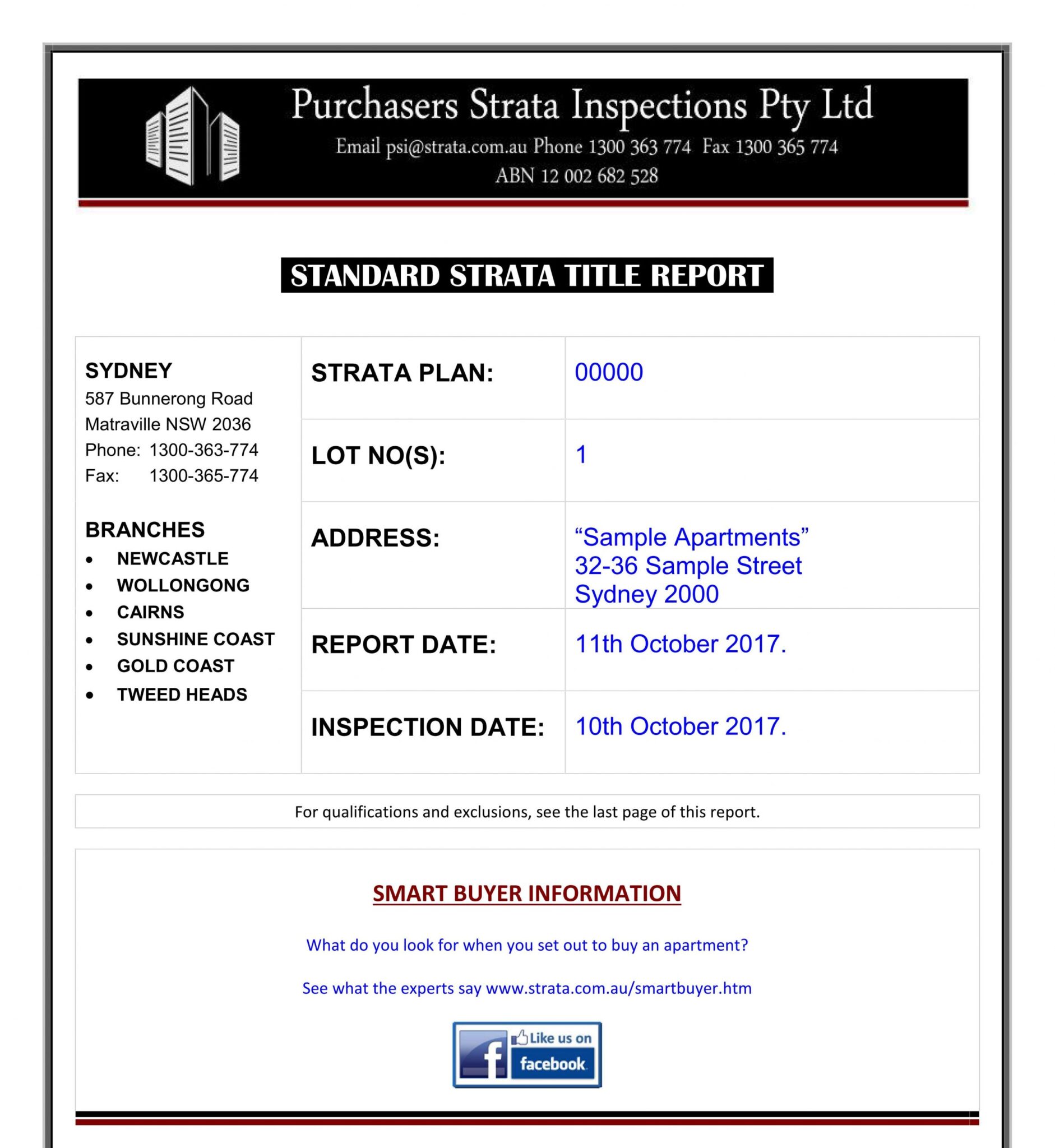Strata Report for Confident Property Decisions – Advanced Strata ...
